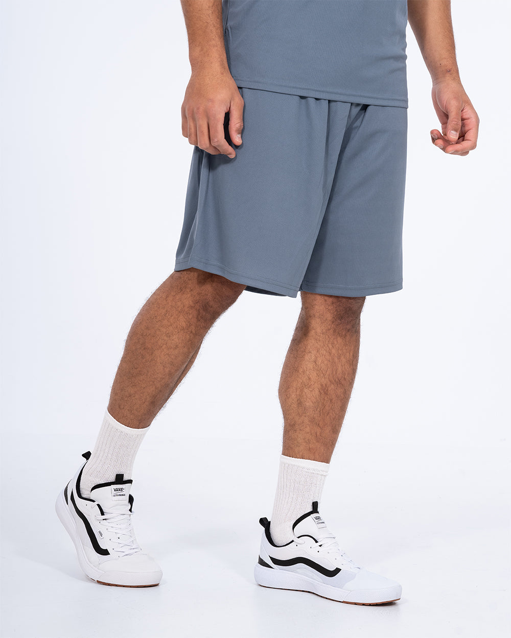 Parell Evolve Tall Mens Extra Long Active Shorts (titanium blue) | Tall ...