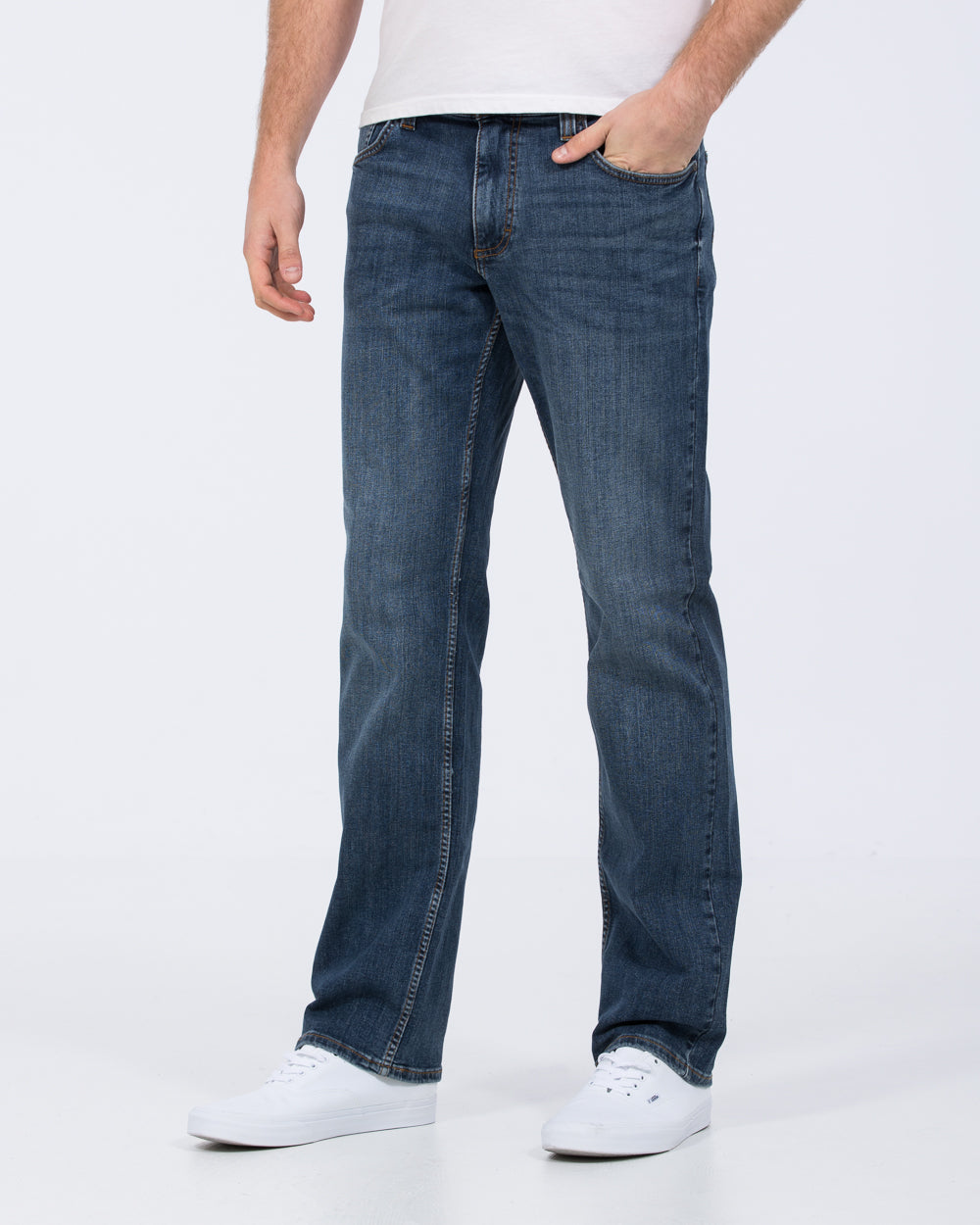Mustang Big Sur Straight Fit Tall Mens Jeans (denim) | Tall Mens ...