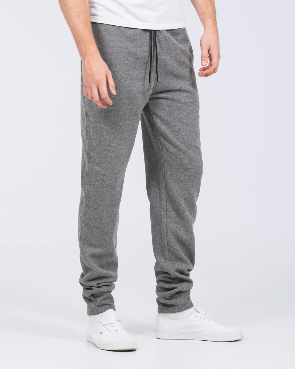 2t Joe Regular Fit Open Hem Tall Mens Joggers (charcoal) | Tall Mens ...