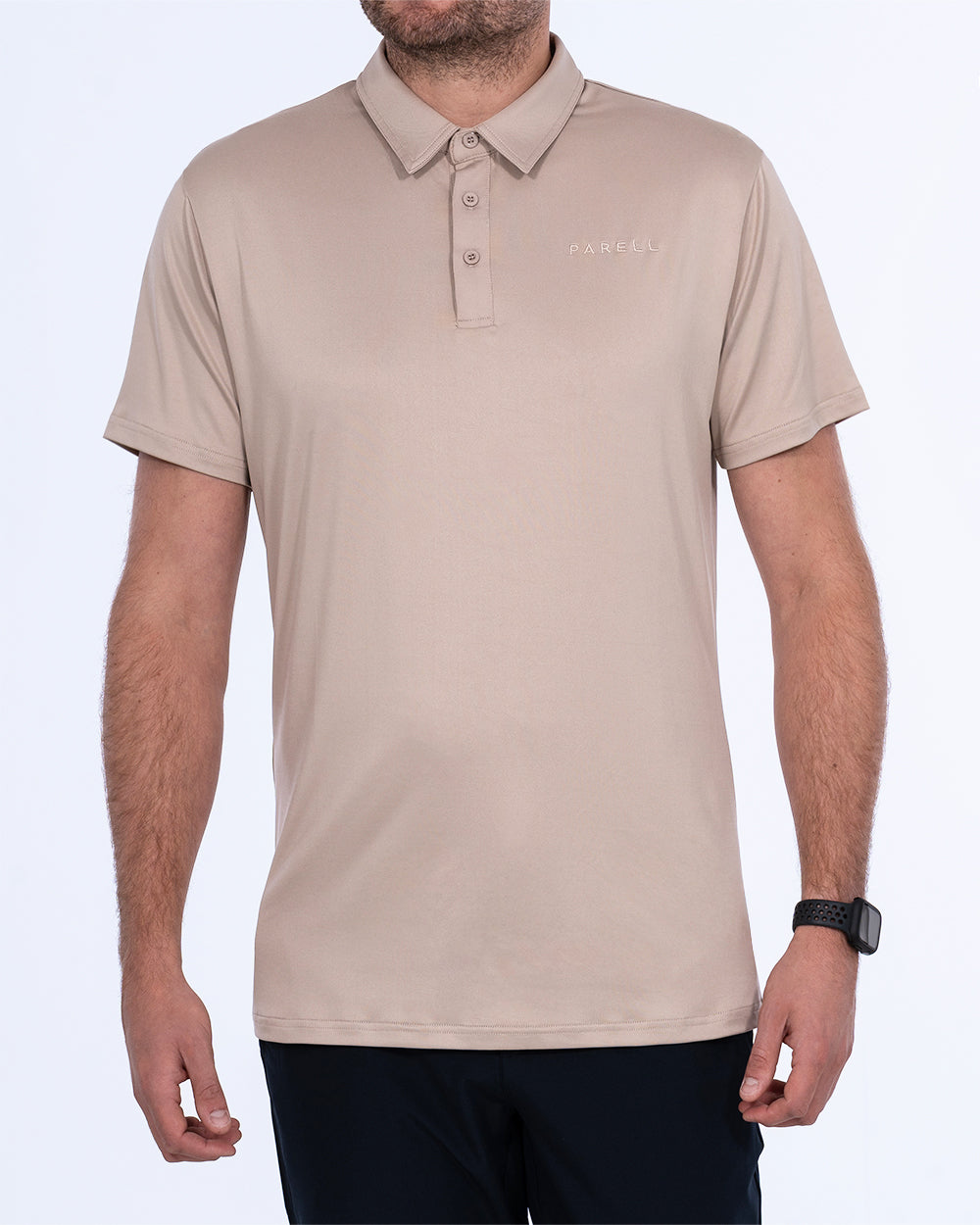 Parell Active Tall Mens Extra Long Golf Polo Shirt (taupe) | Tall Mens ...