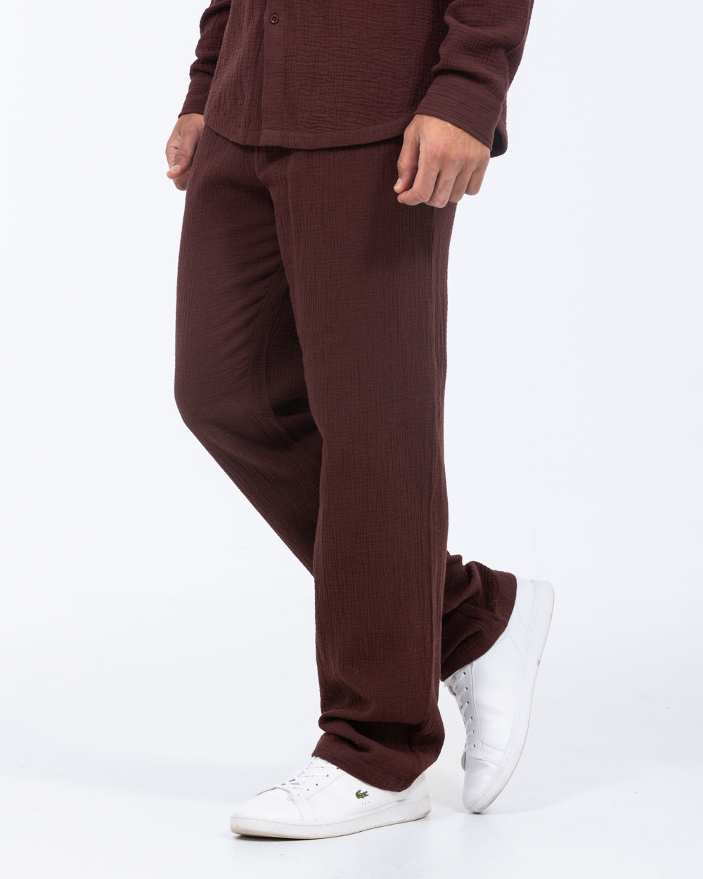 2t Tall Mens Darius Pull On Trouser (burgundy) | Tall Mens Clothing ...