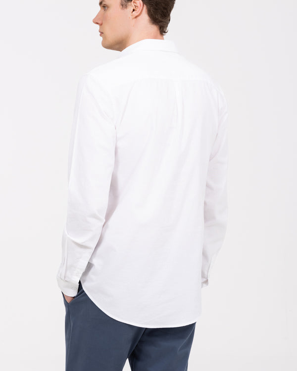 2t Leo Slim Fit Tall Oxford Shirt (white)