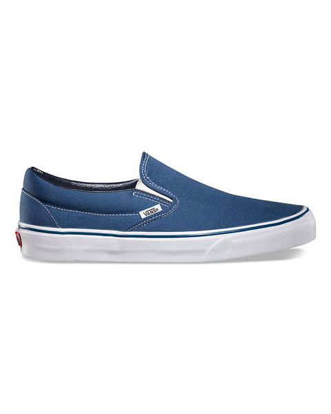 Vans Classic Slip On Size 13 14 15 Canvas Shoe navy Tall Mens Clothing 2tall