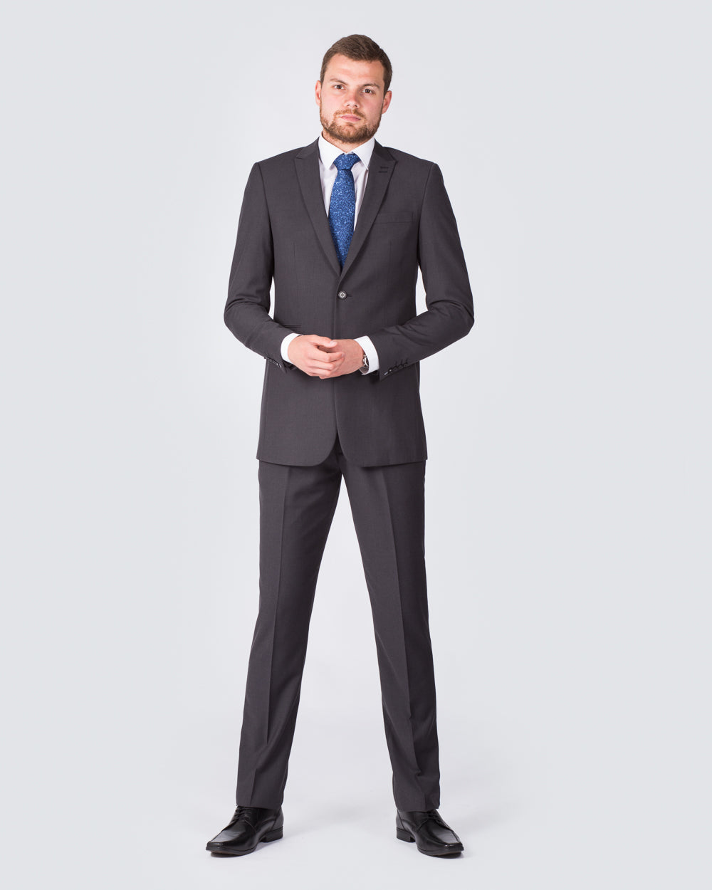 Skopes Slim Fit Tall Suit (charcoal) | Tall Mens Clothing | 2tall.com