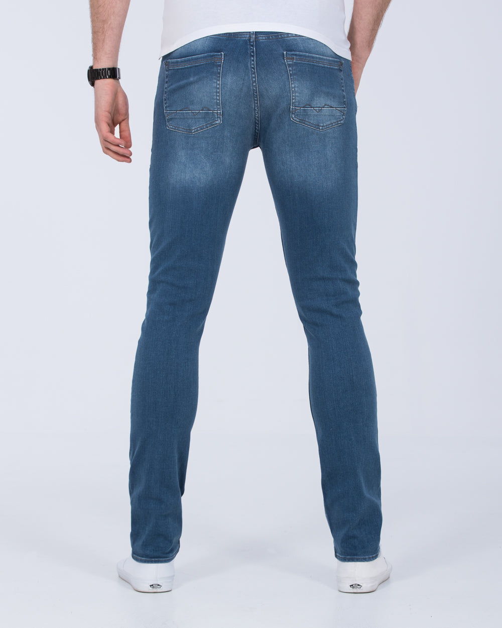 Blend Jet MultiFlex Slim Fit Tall Jeans (denim mid) | Tall Mens ...