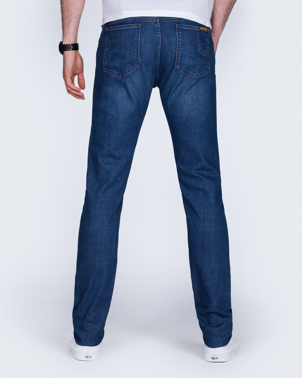 Cub Alex Tapered Fit Tall Mens Extra Long Jeans (royal stone) | Tall ...