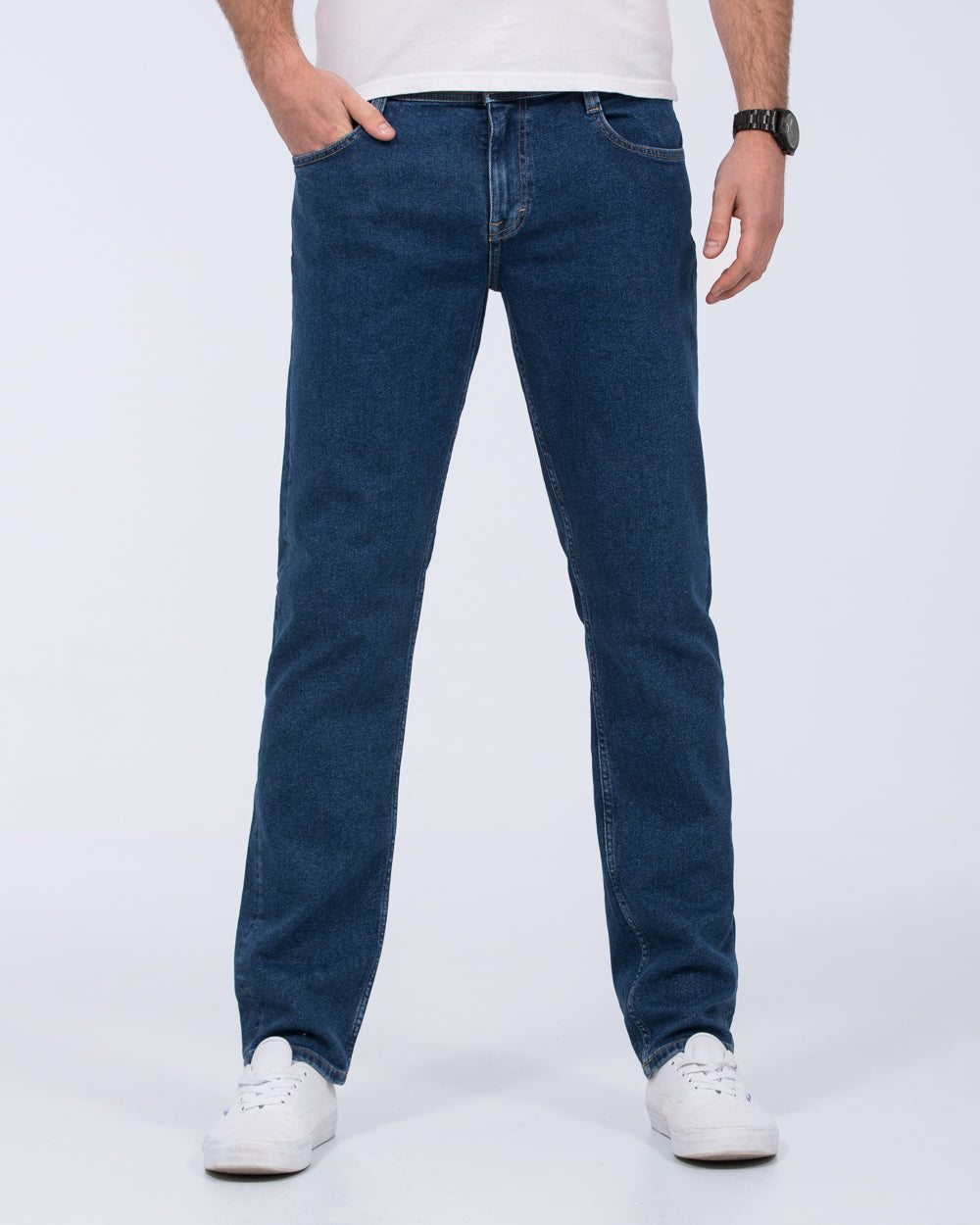 Mustang Denver Straight Fit Tall Mens Extra Long Jeans (stonewash) 36 ...
