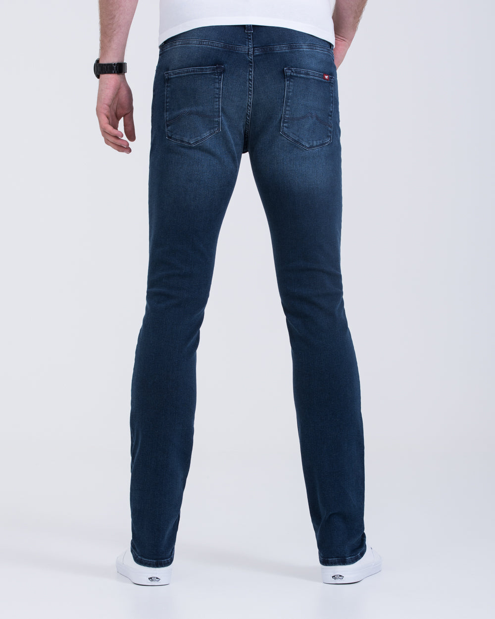 Mustang Vegas Slim Fit Tall Mens 36 38 40 Leg Jeans denim blue | Tall ...