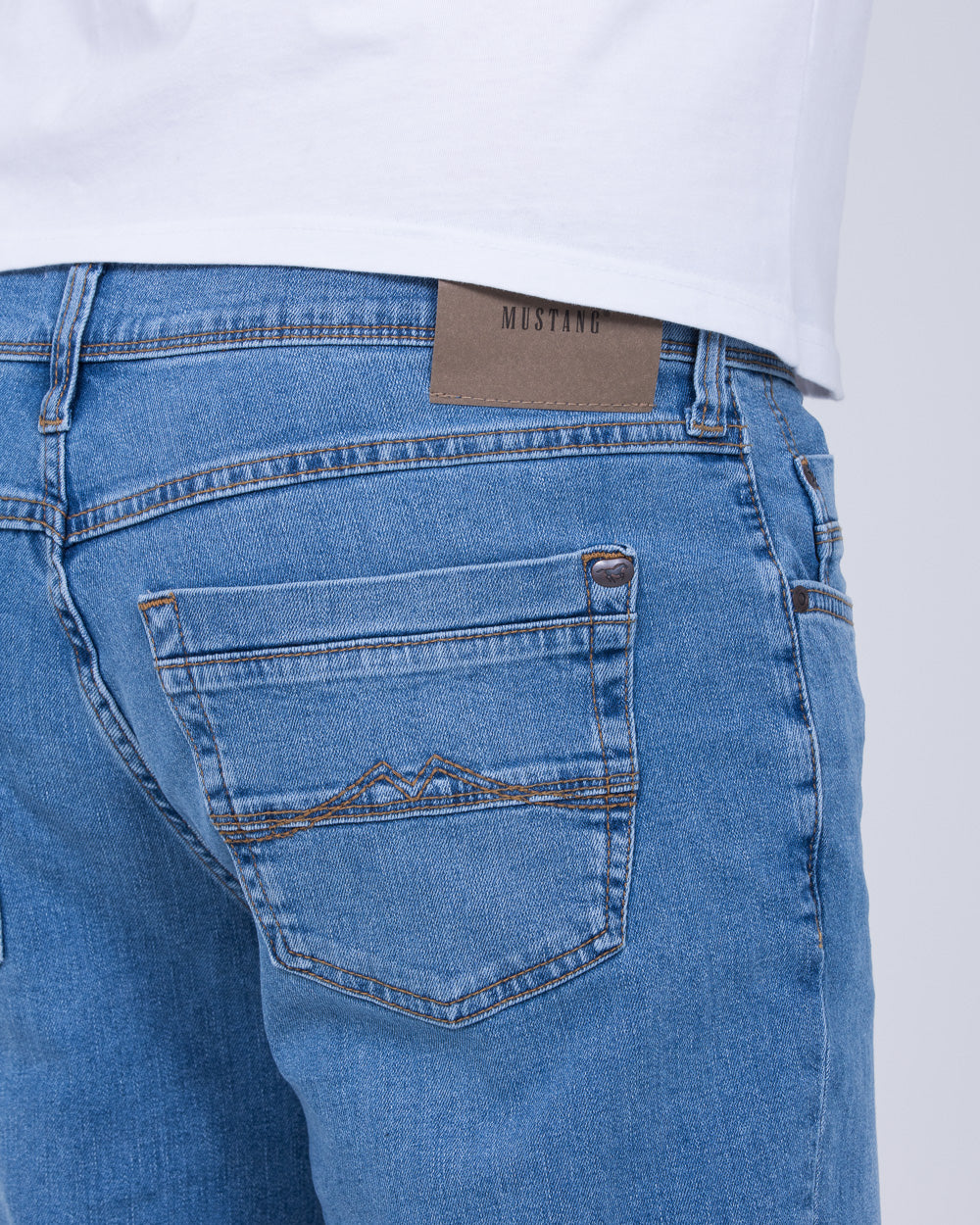 Mustang Washington Slim Fit Tall Jeans denim blue Extra Long Longer 36 ...