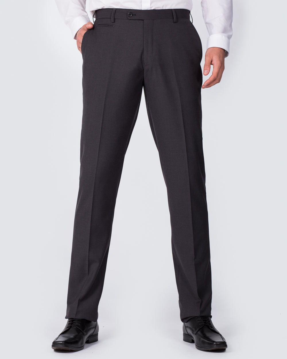 Skopes Slim Fit Tall Suit Trousers (charcoal) | Tall Mens Clothing ...