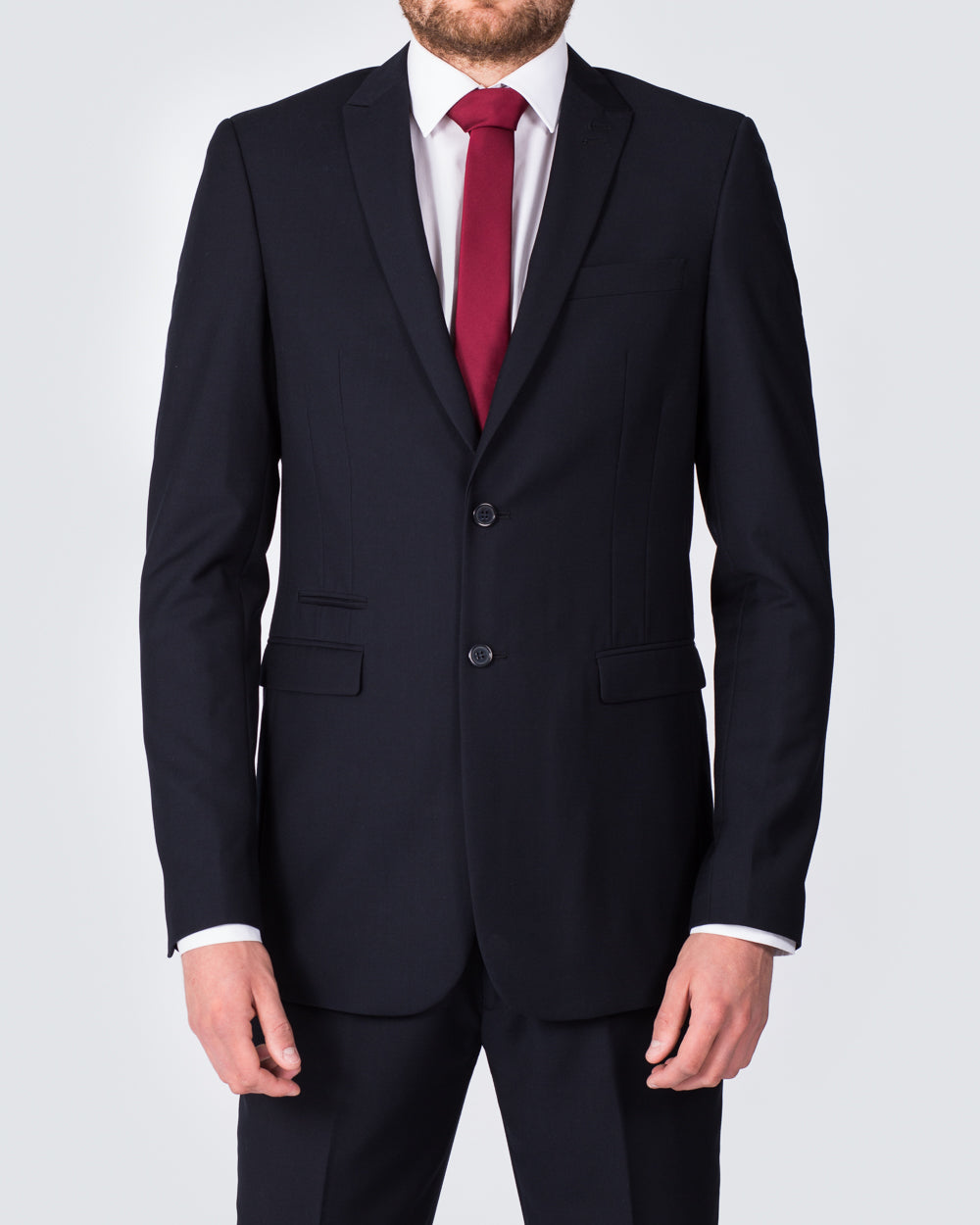 Skopes Slim Fit Tall Suit (navy) | Tall Mens Clothing | 2tall.com