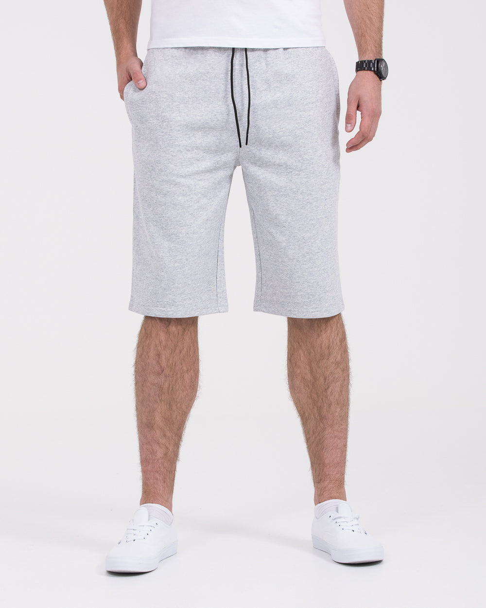 2t Extra Long Tall Mens Ryan Sweat Shorts (heather grey) | Tall Mens ...
