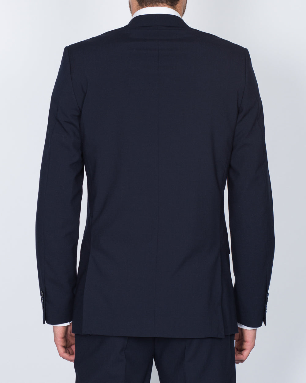Skopes Regular Fit Wool Tall Suit (navy) | Tall Mens Clothing | 2tall.com
