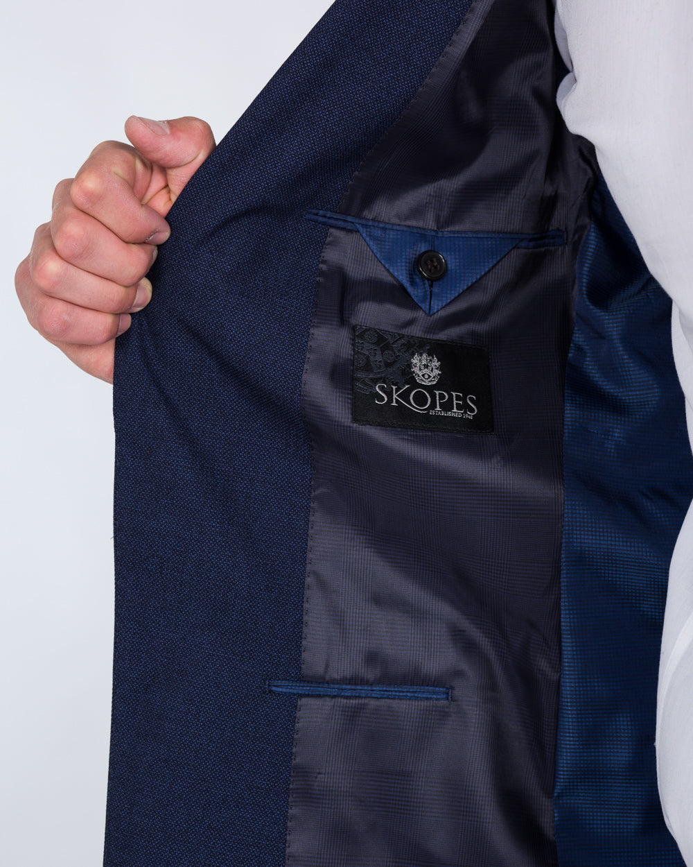 Skopes Harcourt Skinny Fit Tall Suit (navy) | Tall Mens Clothing ...