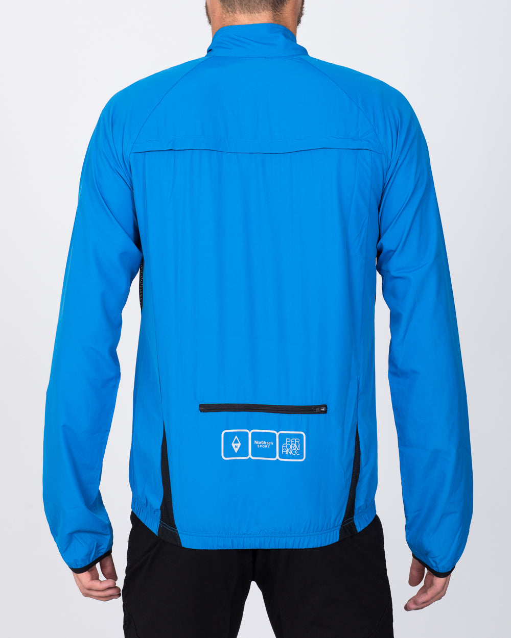 North 56 Lightweight Cycling Jacket (blue) waterproof extra long | Tall ...